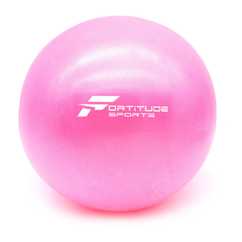 Fortitude Sports Yoga Ball 25cm | Small Soft Mini Pilates Ball